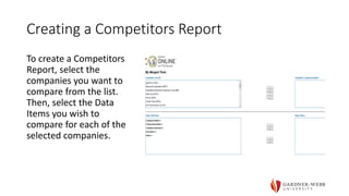 Mergent Online Searching | PDF