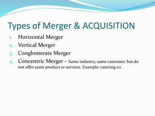 Merger and Acquisition | PPT