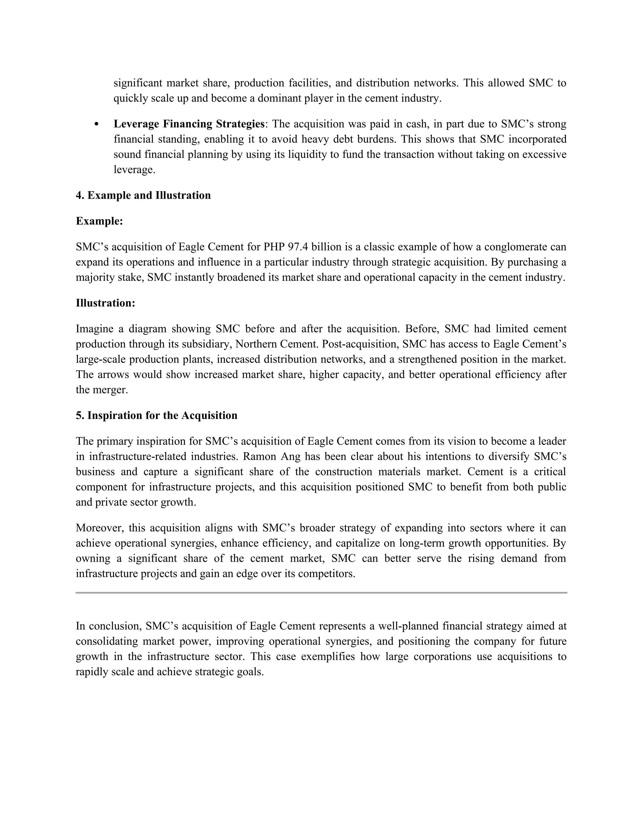 MERGER ACQUISITION CASE Financial Planning.docx