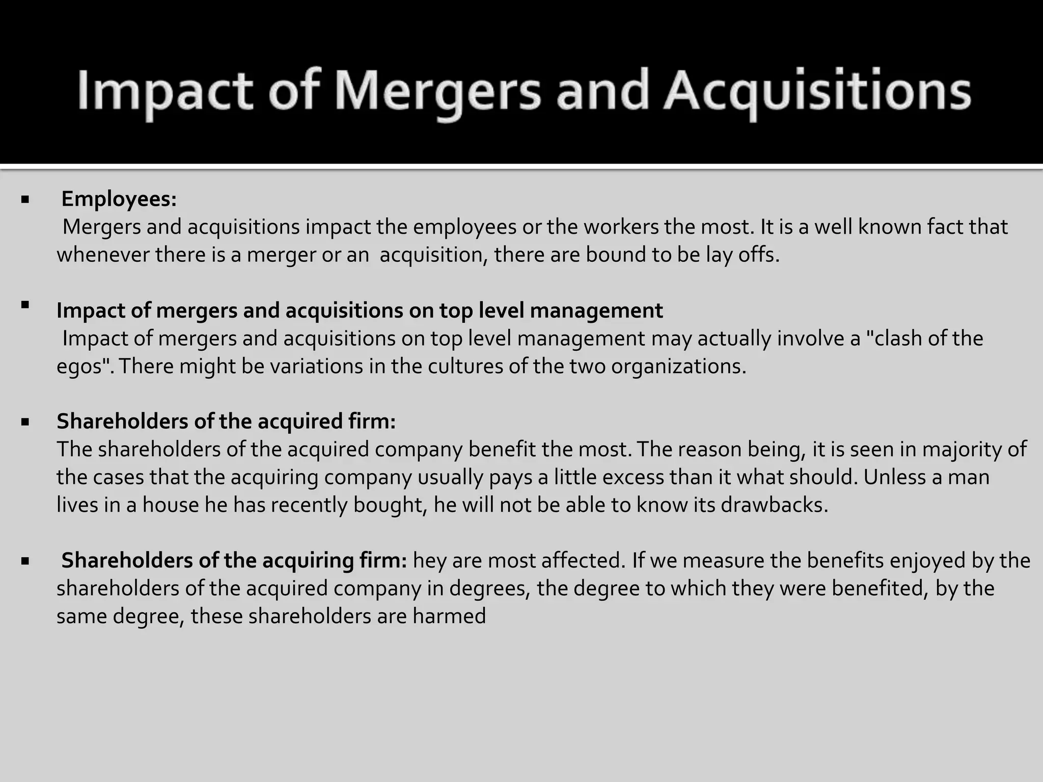 Merger & acquisition with case study | PPTX