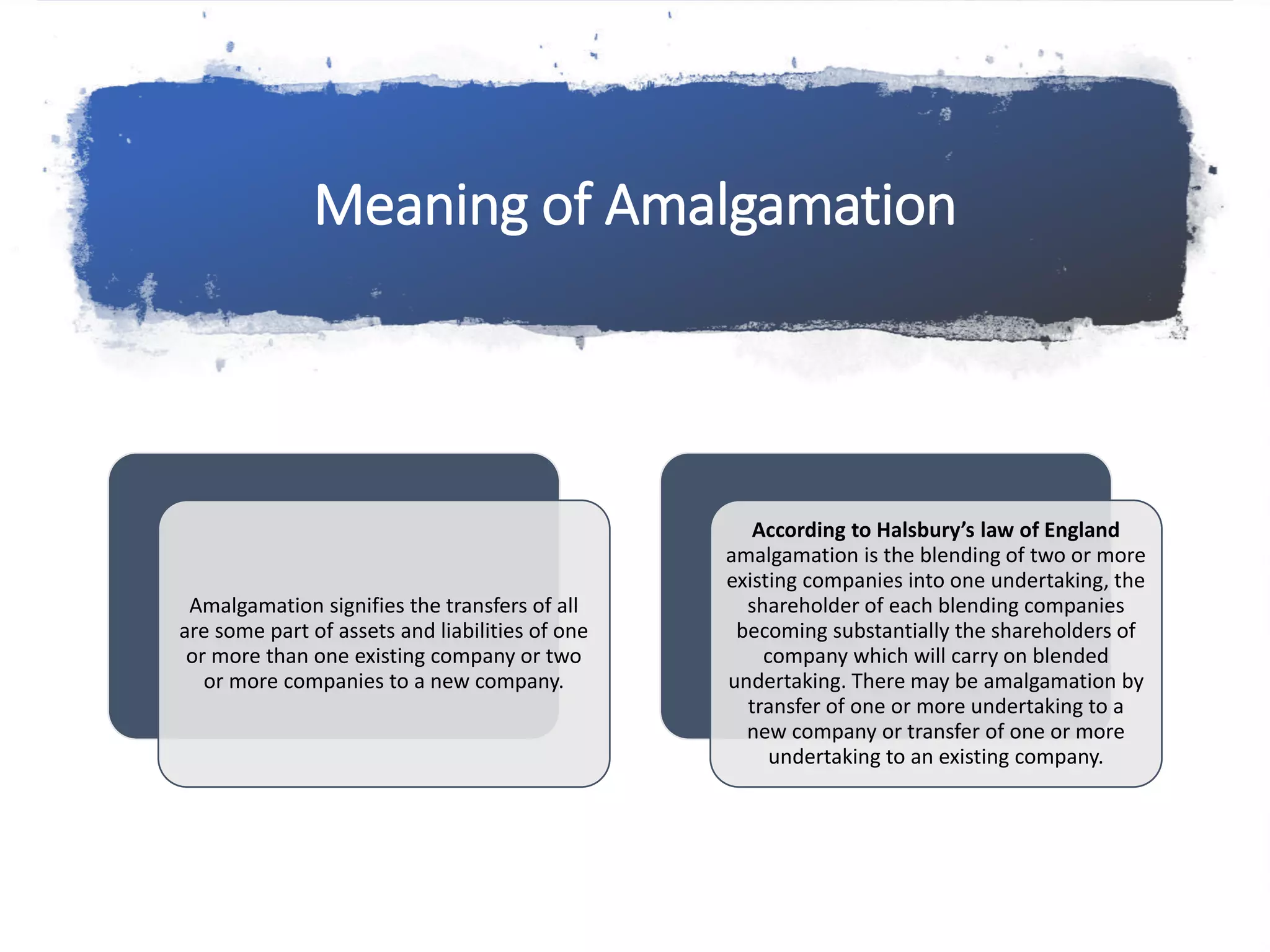 Merger and accuquistion meaning with example | PPT