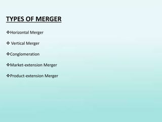 Merger and acquisition | PPTX