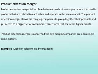 Merger and acquisition | PPTX