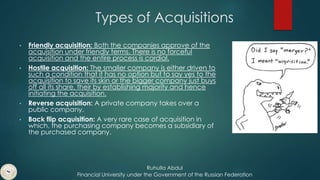 Merger and acquisition | PPT