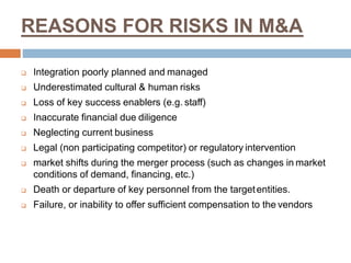 MERGER AND ACQUISITIONS | PPT