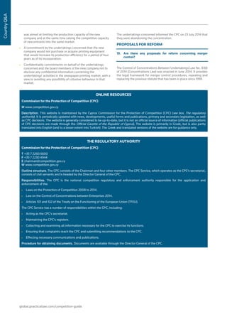 Merger Control in Cyprus: Overview | PDF