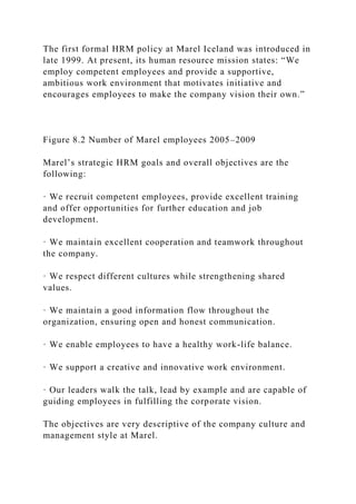 Merger, Culture, and HRM The Marel and Stork CaseIngiRunarEdvar.docx