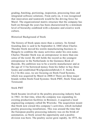 Merger, Culture, and HRM The Marel and Stork CaseIngiRunarEdvar.docx