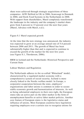 Merger, Culture, and HRM The Marel and Stork CaseIngiRunarEdvar.docx