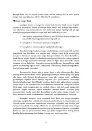 Merger dan akuisisi | PDF