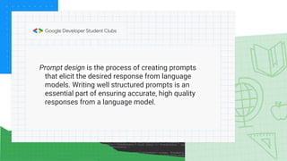 Google cloud_Gen ai study jams GDSC 2023 2024 | PPT