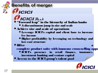 Merger of icici & icici bk | PPT