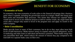 Merger of three bank bank of baroda, dena bank and vijya bank | PPTX