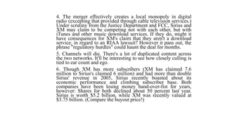 Merger of top companies | PPTX