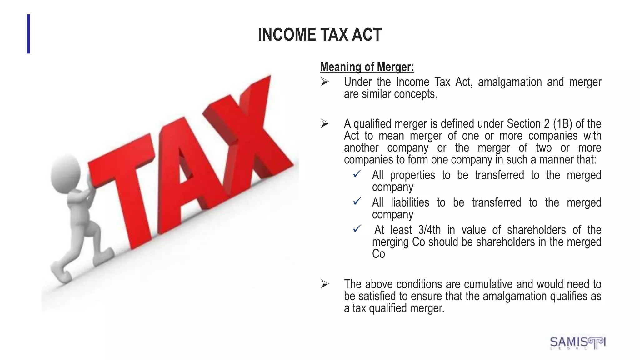 Presentation on Merger | PPTX
