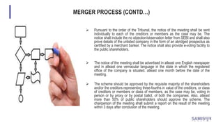 Presentation on Merger | PPTX