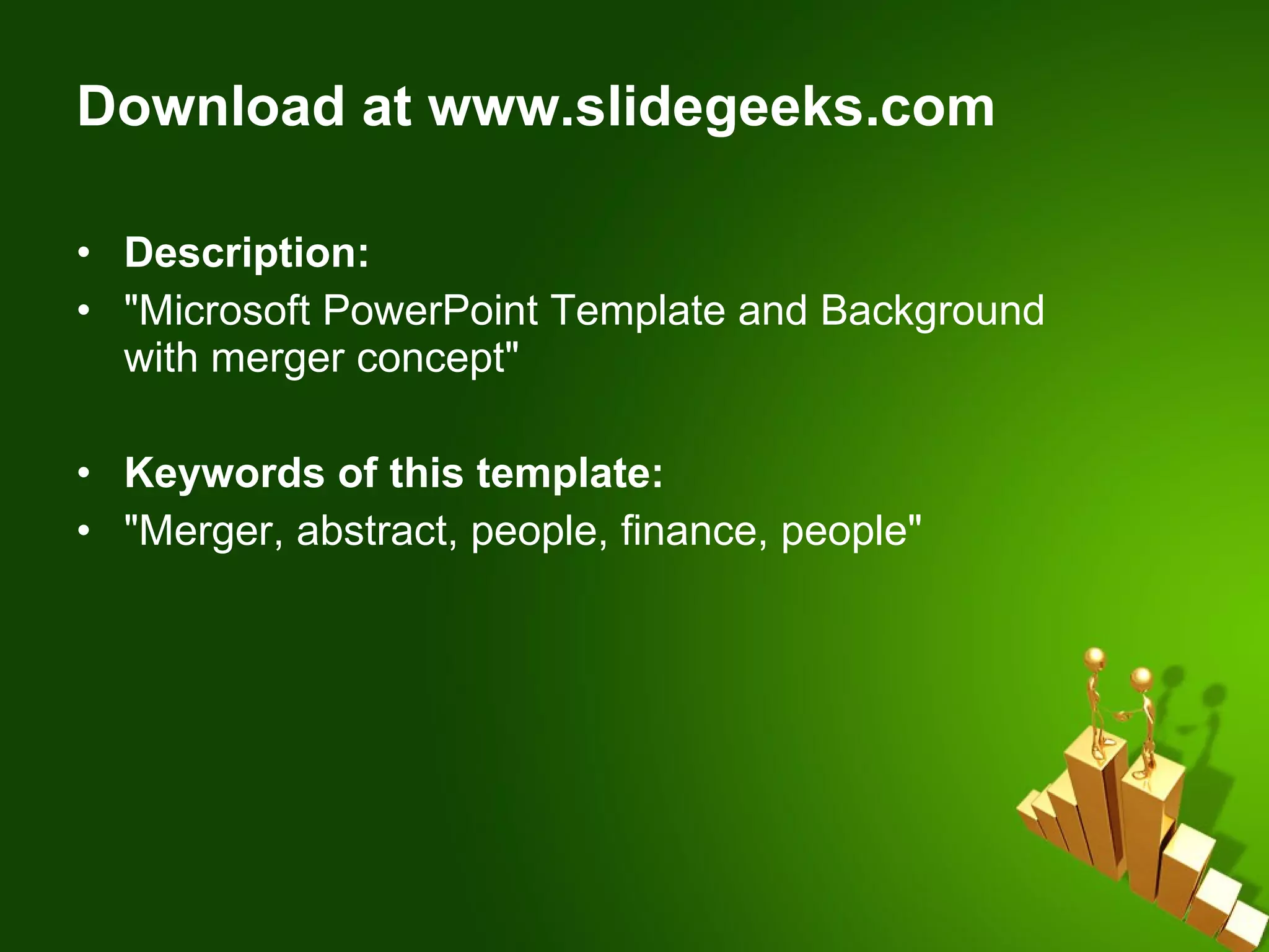 Merger ppt templates | POT