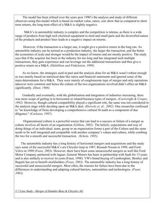 Mergers acquisitions automotive_industry | DOC