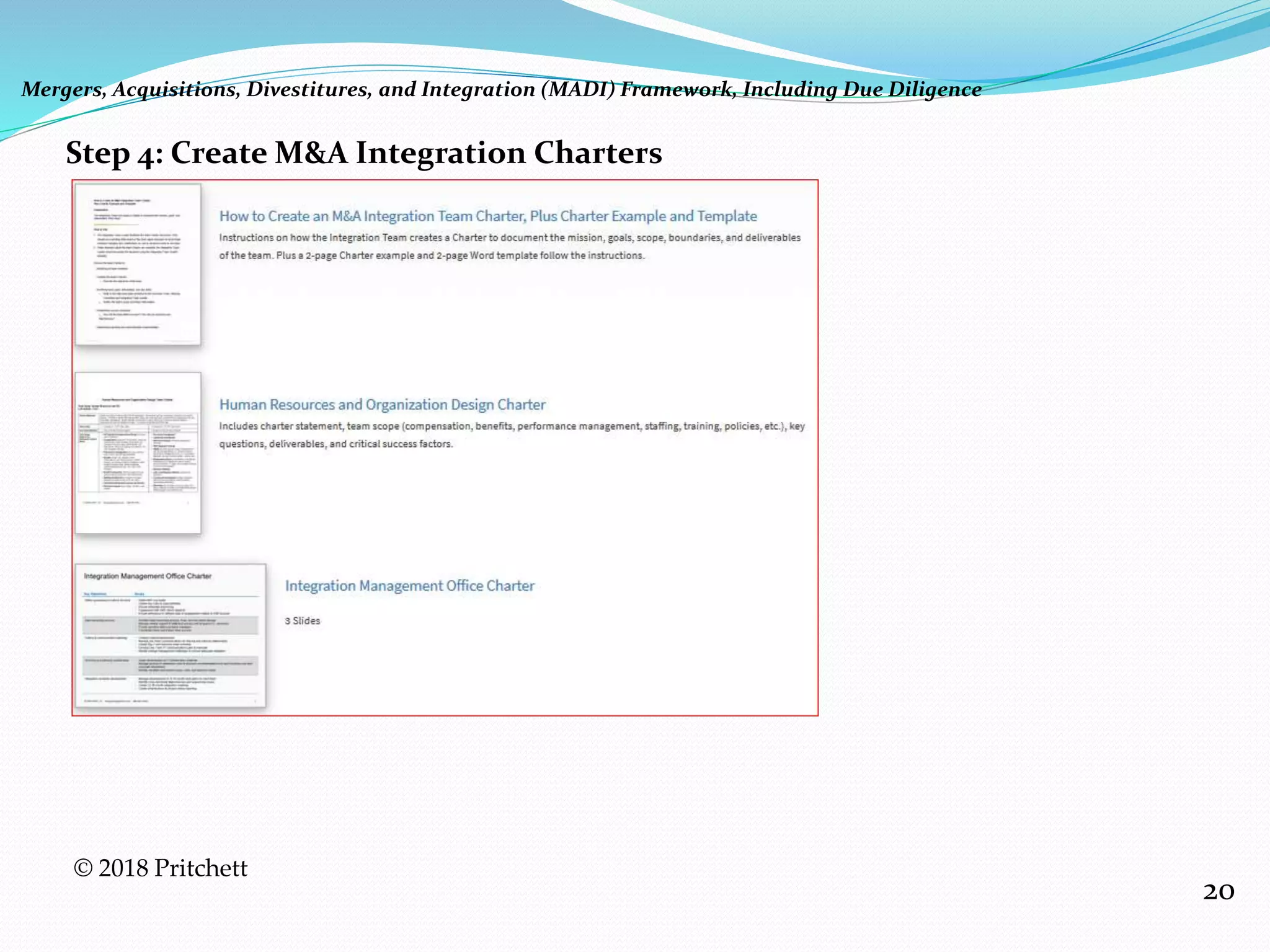 Mergers Acquisitions Divestitures Integration Framework (M&A) (MADI) | PPT