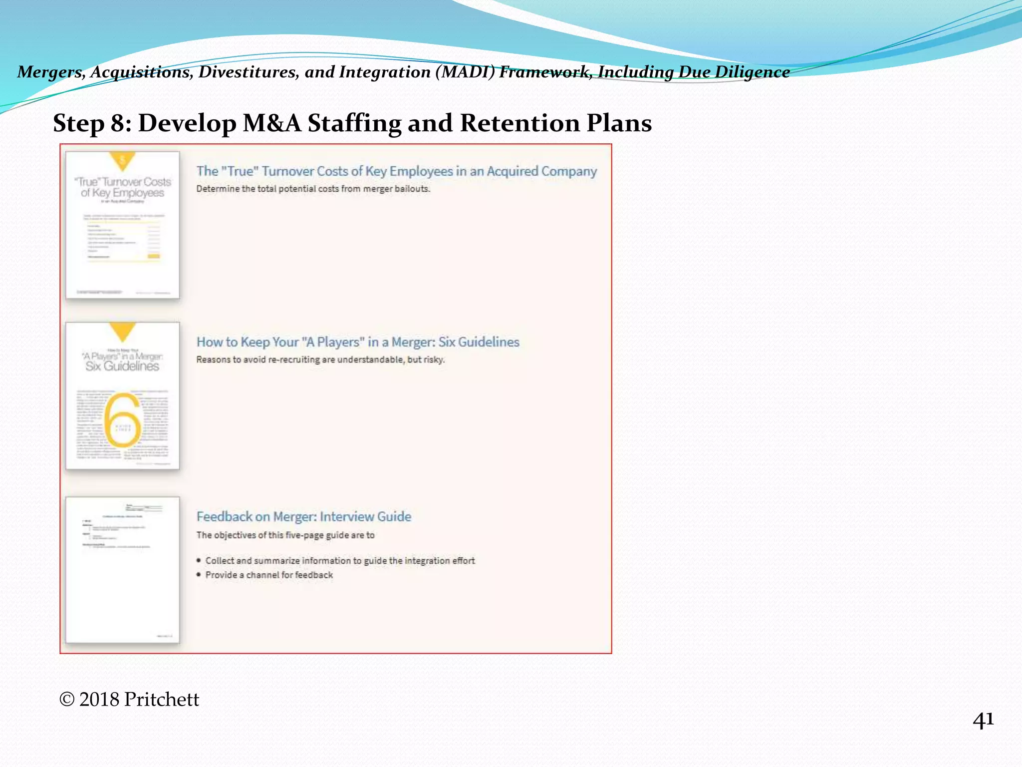 Mergers Acquisitions Divestitures Integration Framework (M&A) (MADI) | PPT