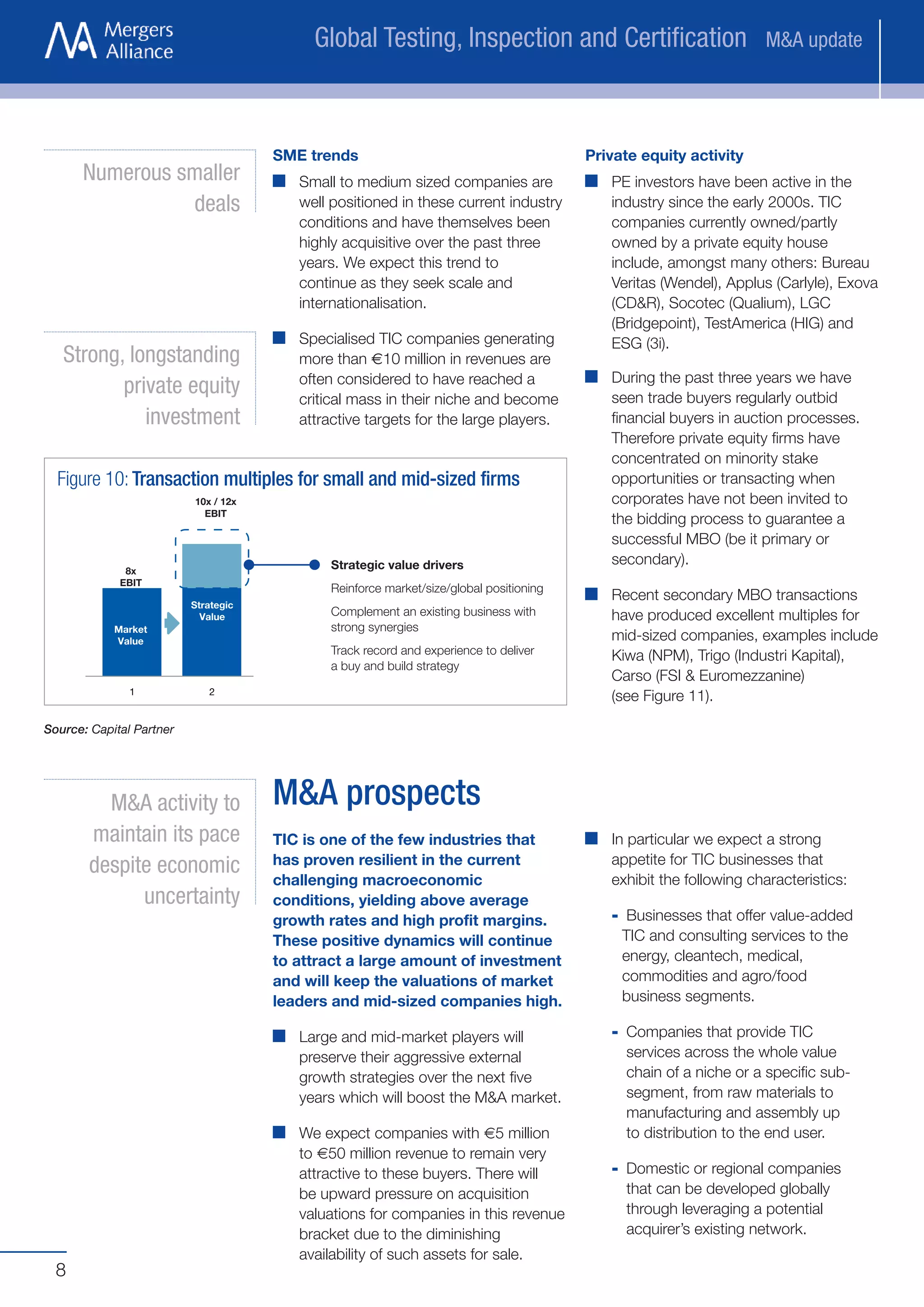 Mergers Alliance Tic Report | PDF