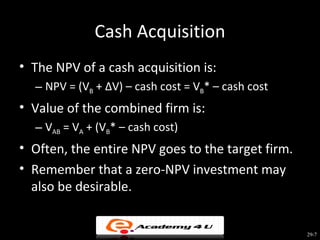 Mergers and acquisitions | PPT