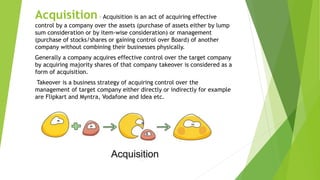 Mergers and acquisitions | PPTX