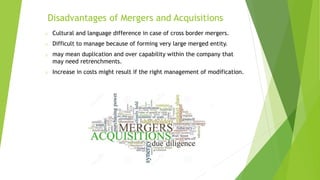Mergers and acquisitions | PPTX