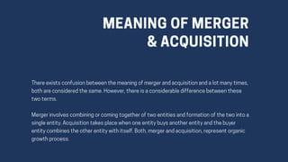 Mergers and acquisitions-swarit advisors | PPTX | Mergers and ...