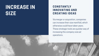 Mergers and acquisitions-swarit advisors | PPTX | Mergers and ...