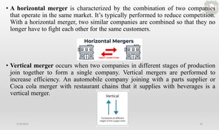 Mergers and Acquisitions in Kenya - An explanation | PPTX