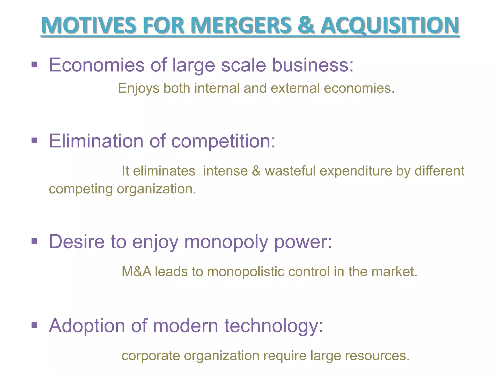 Mergers and acquisition ppt | PPTX