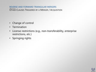 Reverse and Forward Triangular Mergers | PPT