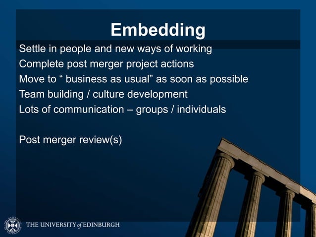 Mergers - processes and pitfalls | PPT