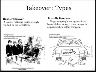 Mergers & takeovers | PPTX