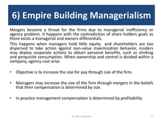 Merger theories | PPTX