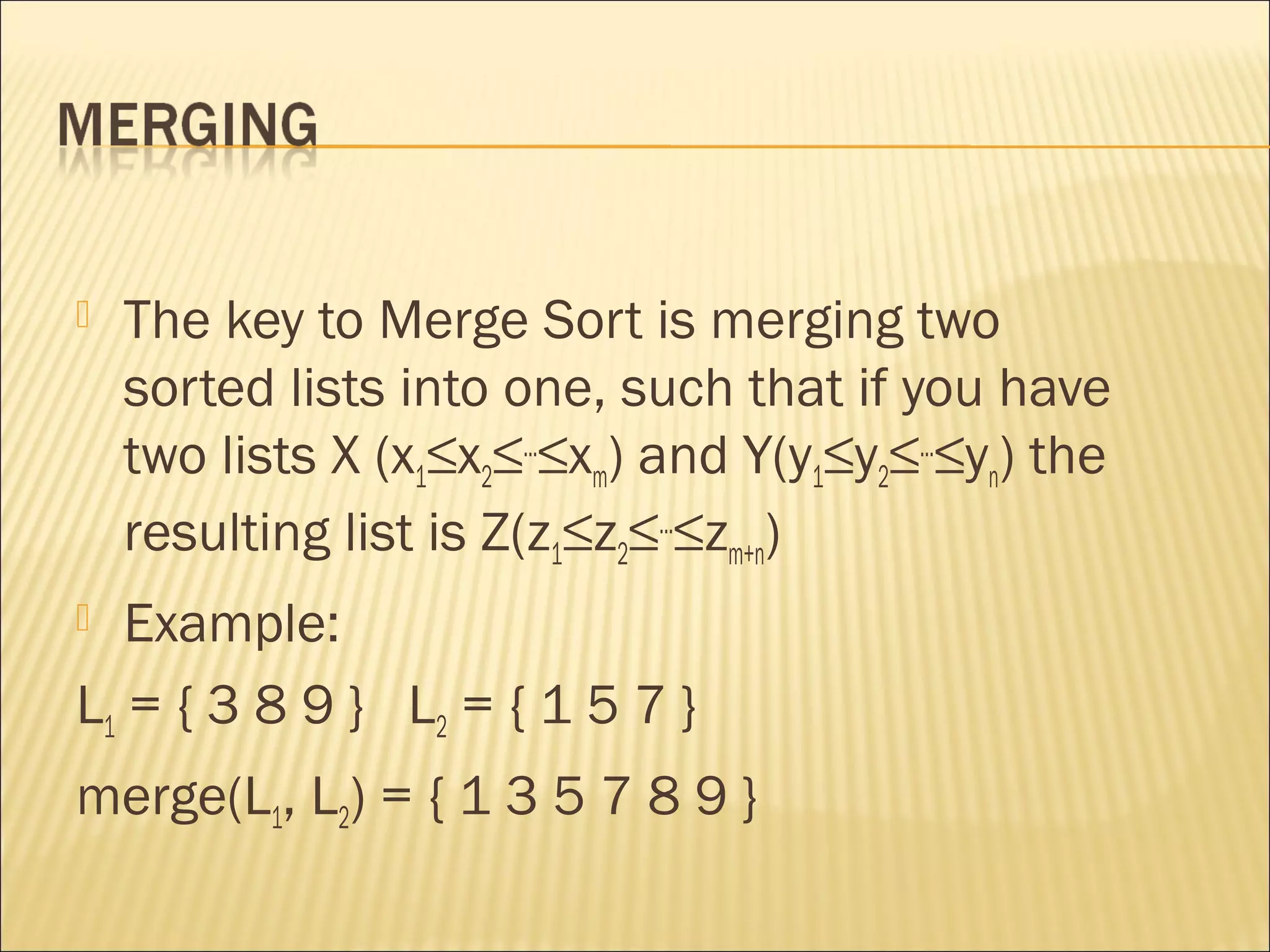 Merge sort | PPT