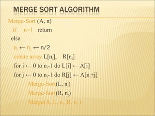 Merge sort | PPT