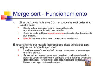Merge sort | PPT