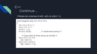 Merge sort | PDF
