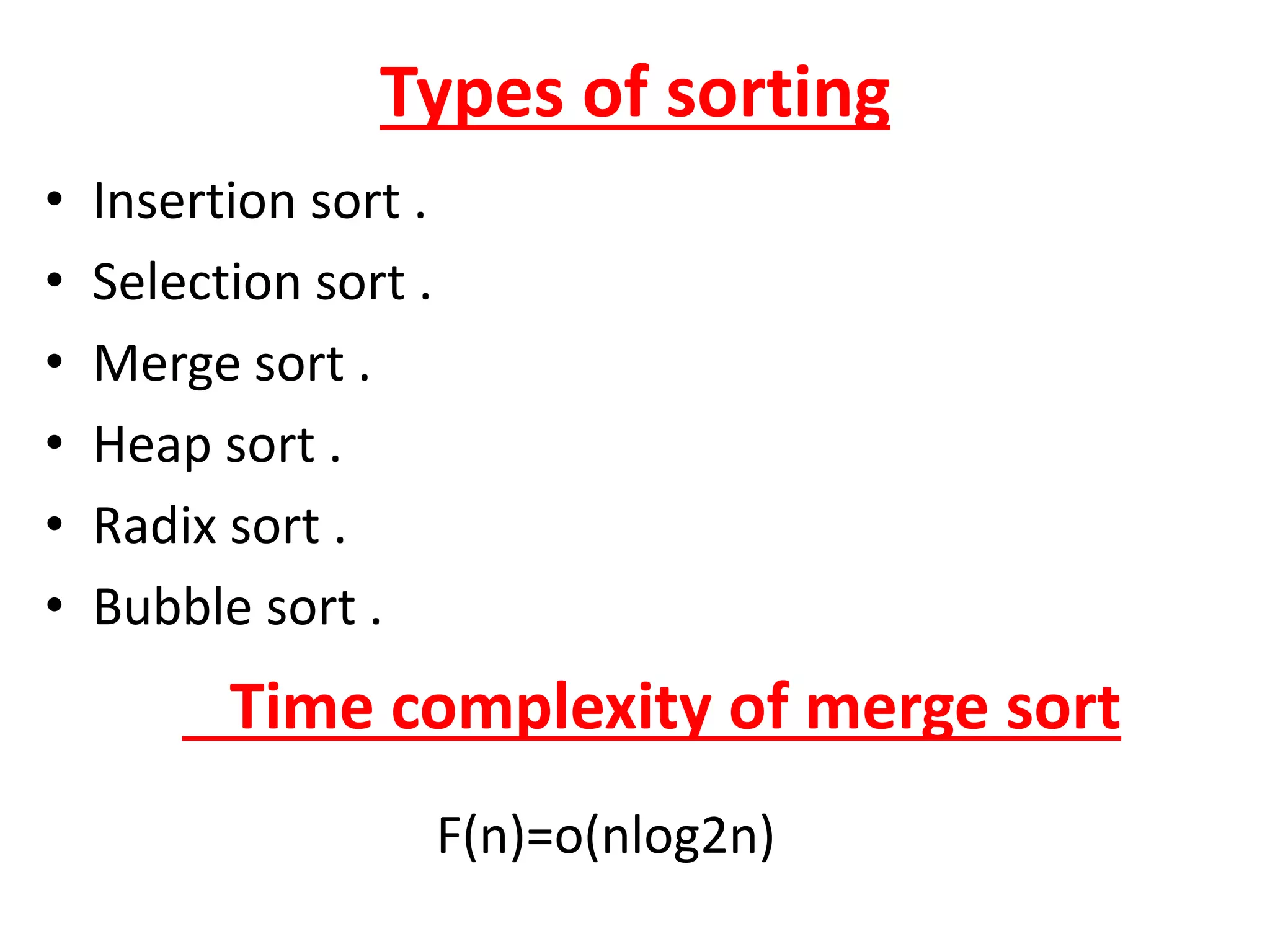 Merge sort | PPTX