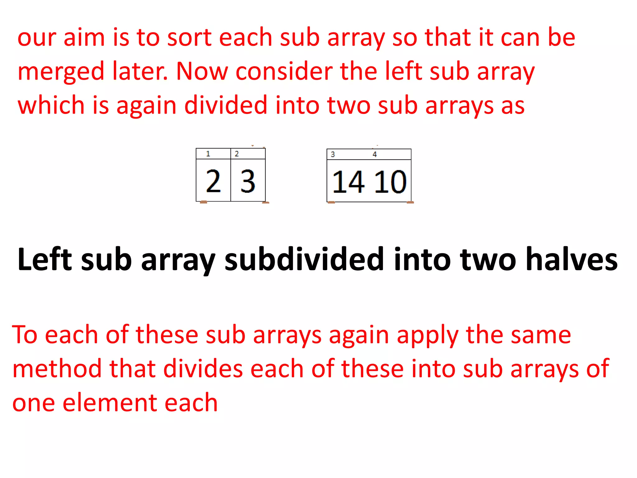 Merge sort | PPTX