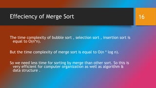 Merge sort | PPT