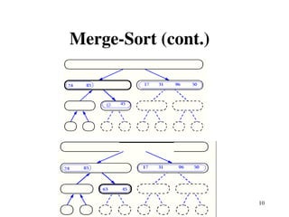 MergeSort.ppt algorithm History and Examples | PPT