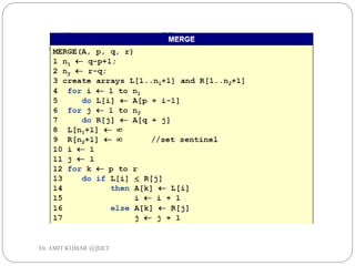 Merge sort analysis | PDF