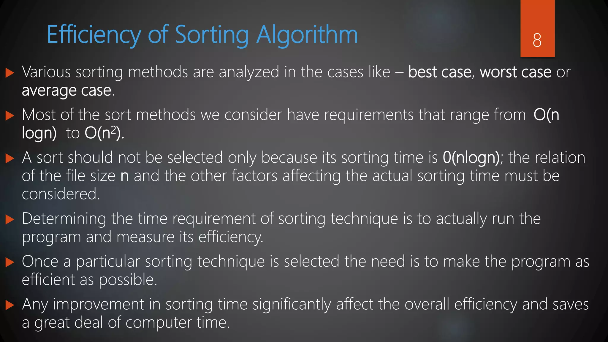 Merge sort analysis and its real time applications | PPTX