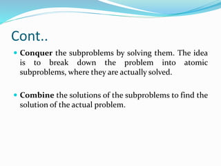 Merge sort data structures | PPT