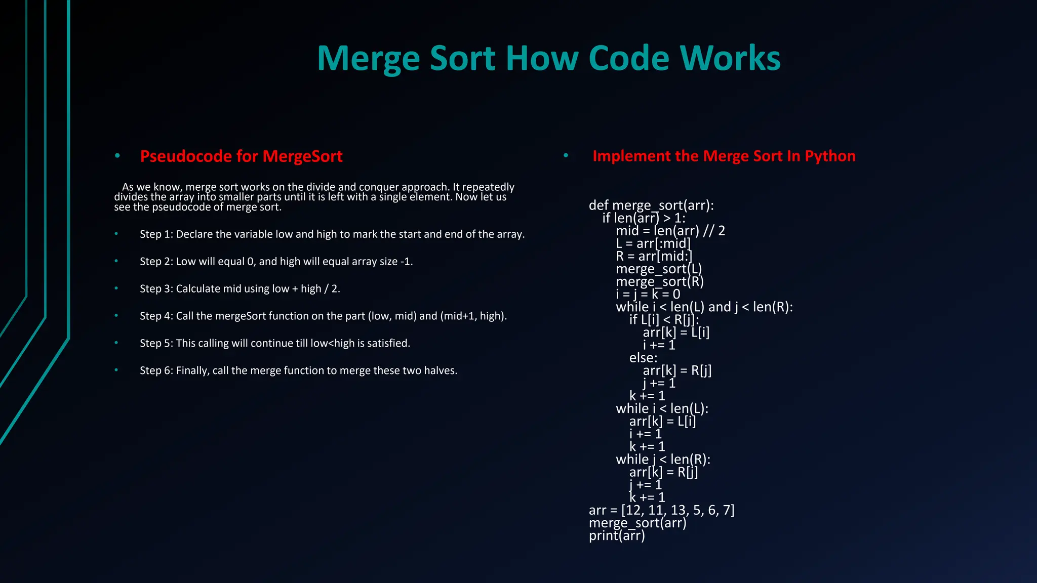 Data Structure Marge sort Group 5 pptx so | PPTX