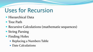 SQL Server MERGE statement and recursive queries for the 70-461 ...