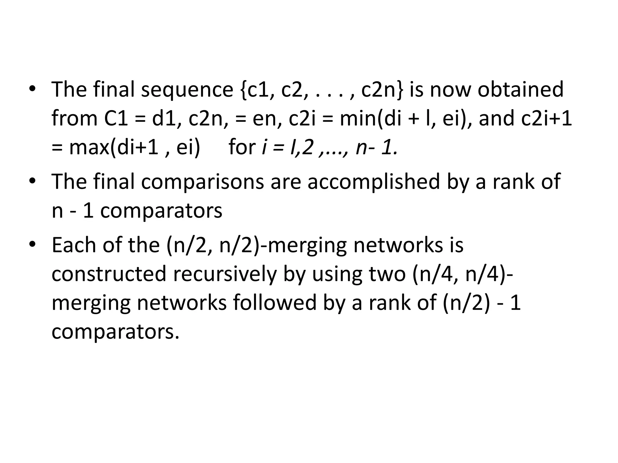 parallel Merging | PPTX